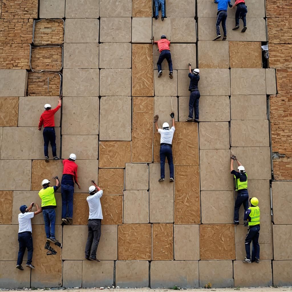 People Put Up Walls Very Quickly I - AI Generated Artwork - NightCafe ...