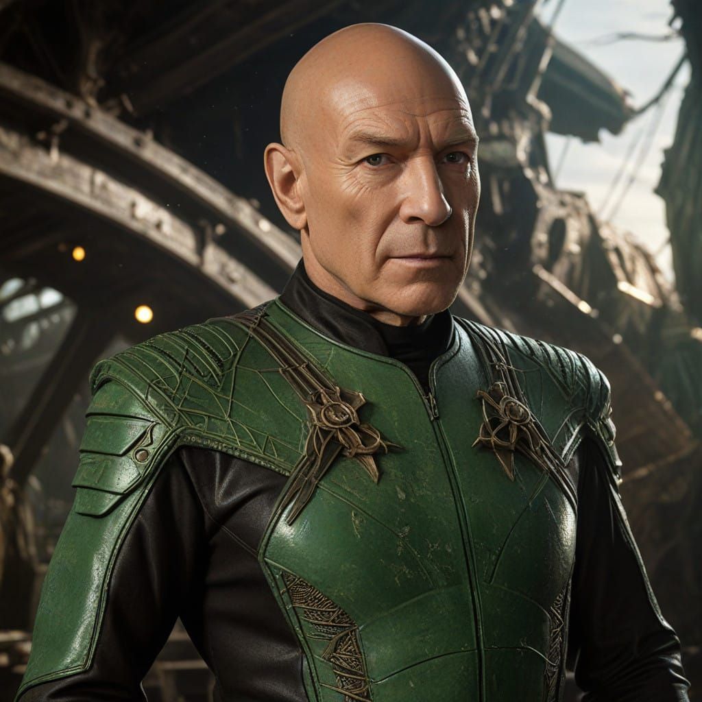 Shrek trek, USS enterprise - Ogre-in-Space Captain Soars Am...