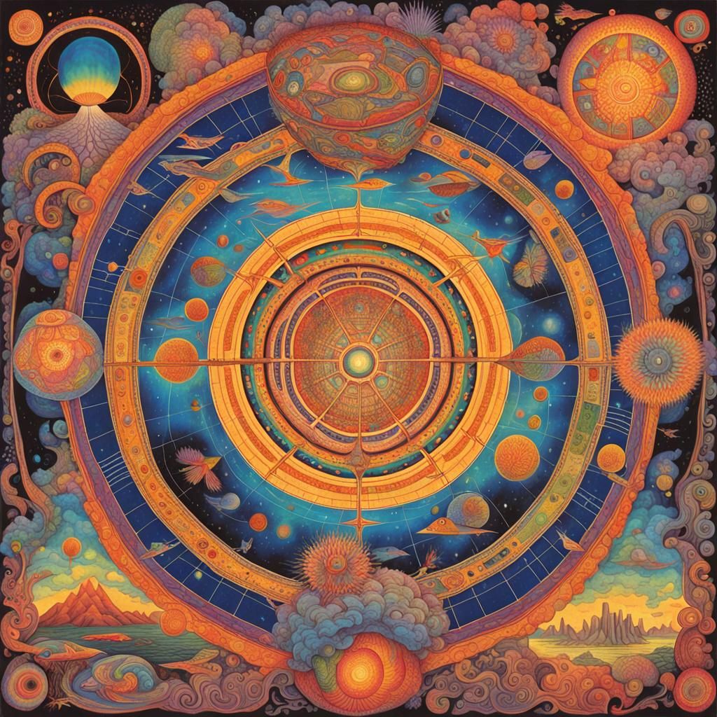 mapping the psychedelic world extrasensory perception voyaging - AI ...