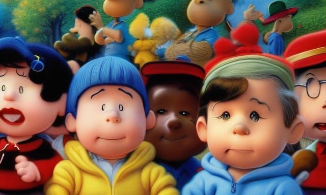 peanuts - AI Generated Artwork - NightCafe Creator