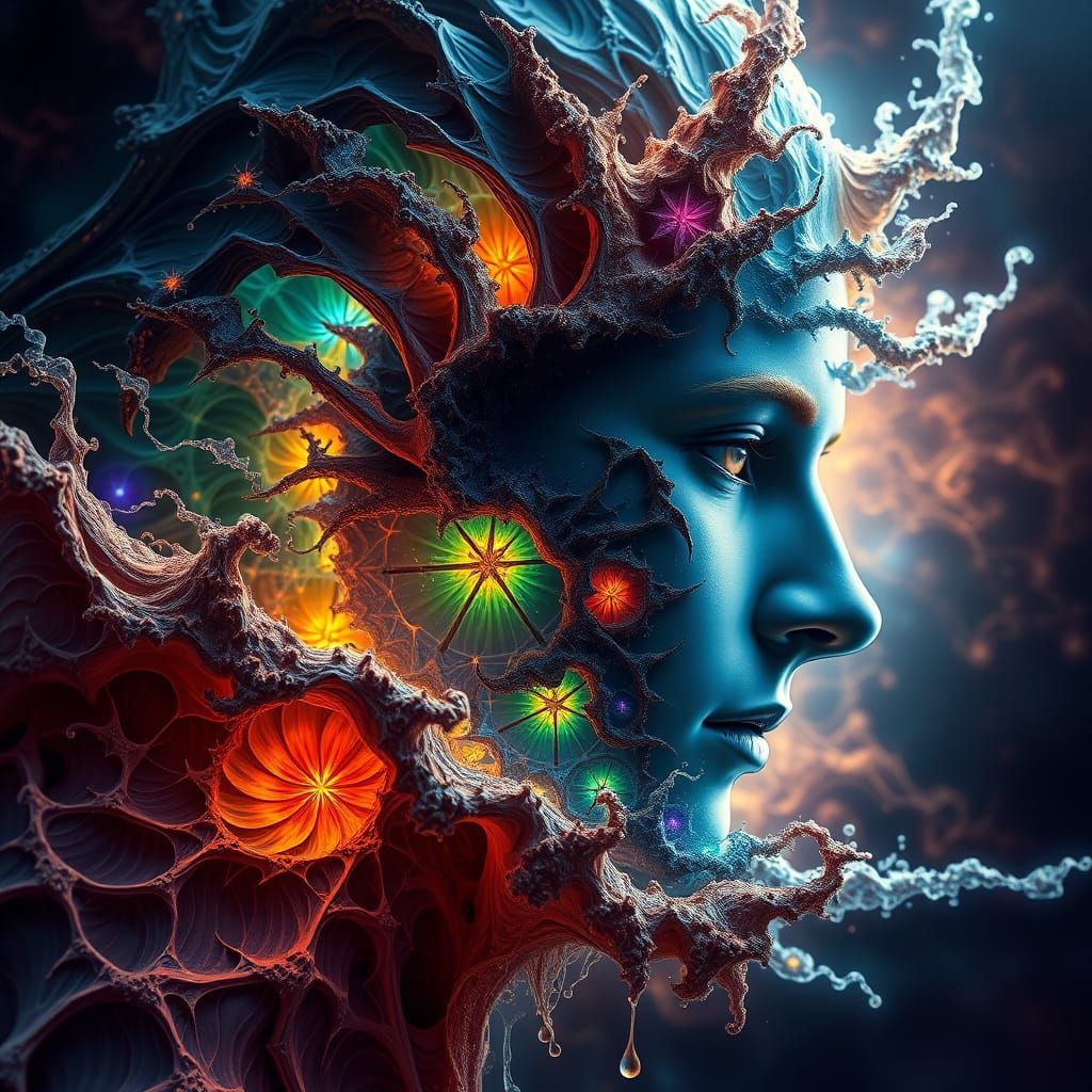 Realistic Fractals in nature - Vibrant Fractals Unfurl in N...