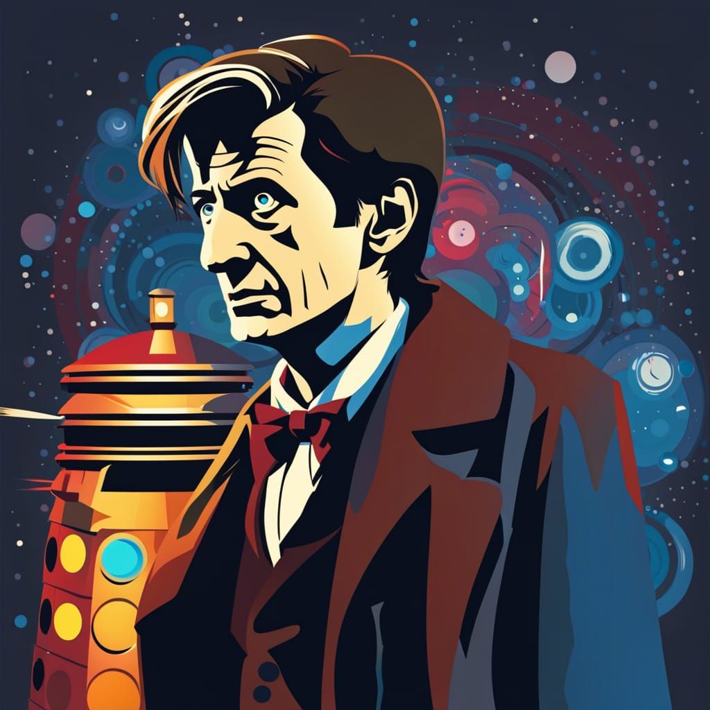 Doctor who vector art - AI Generated Artwork - NightCafe Creator