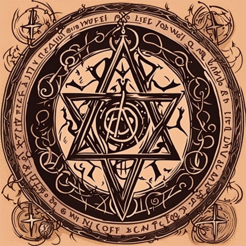 Sigil Magic - AI Generated Artwork - NightCafe Creator