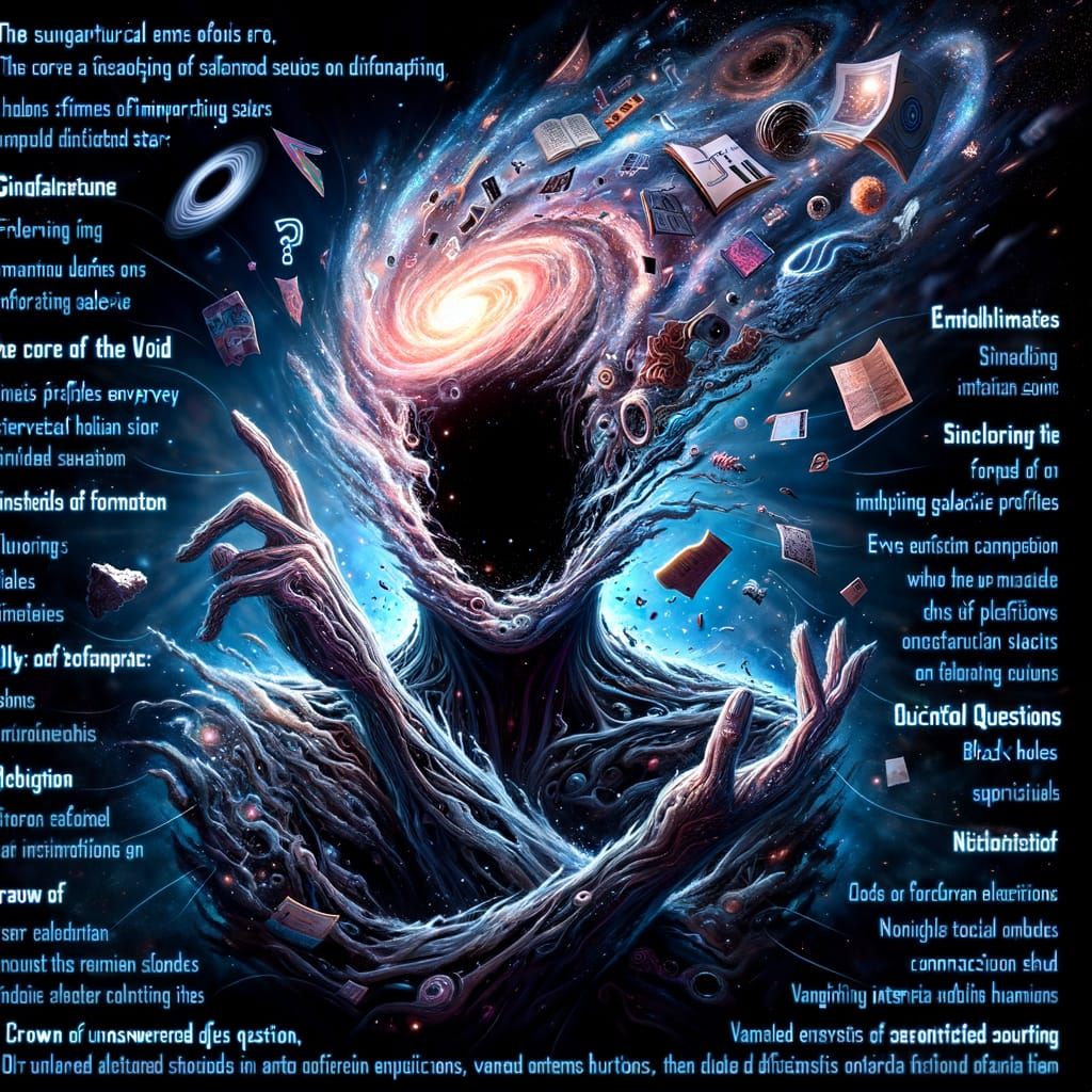 A Cyberpunk God Emerges from a Dying Star - AI Art