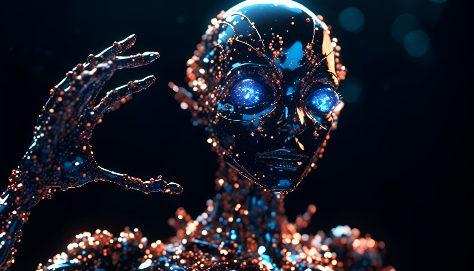 Prismatic Android - AI Generated Artwork - NightCafe Creator