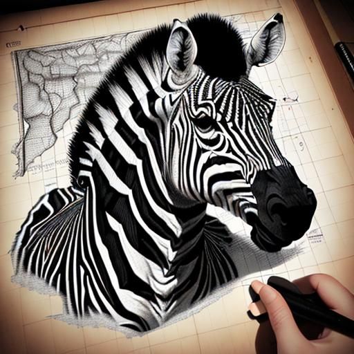 Zebra - AI Generated Artwork - NightCafe Creator