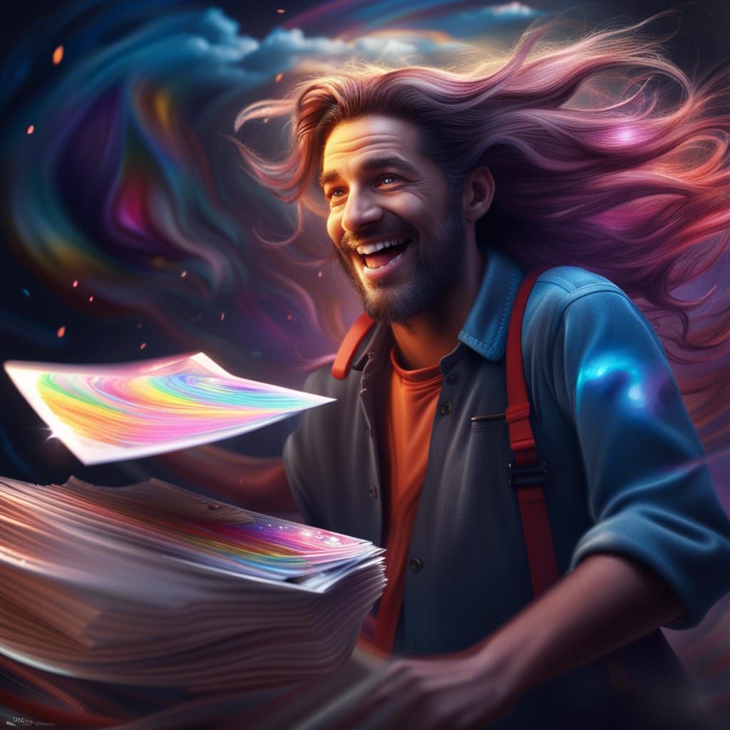 Magic mail must be delivered, I love this job :) - AI Generated Artwork ...