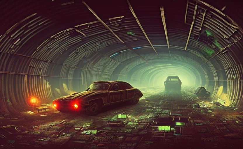 dystopian - AI Generated Artwork - NightCafe Creator