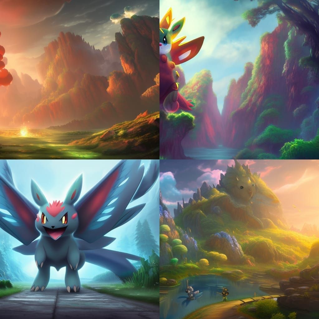 pokemon - AI Generated Artwork - NightCafe Creator