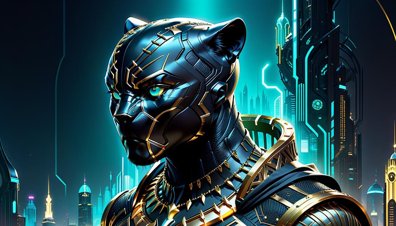 Black Panther - AI Generated Artwork - NightCafe Creator