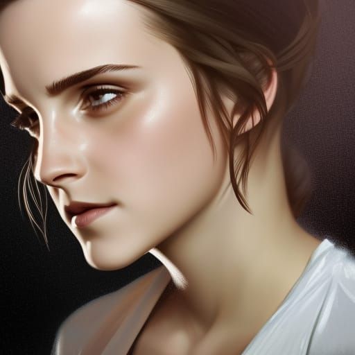 emma watson - AI Generated Artwork - NightCafe Creator