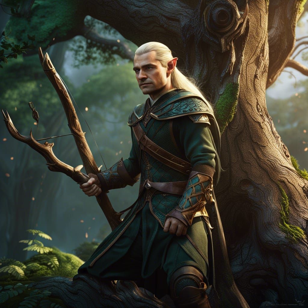 Legolas - AI Generated Artwork - NightCafe Creator