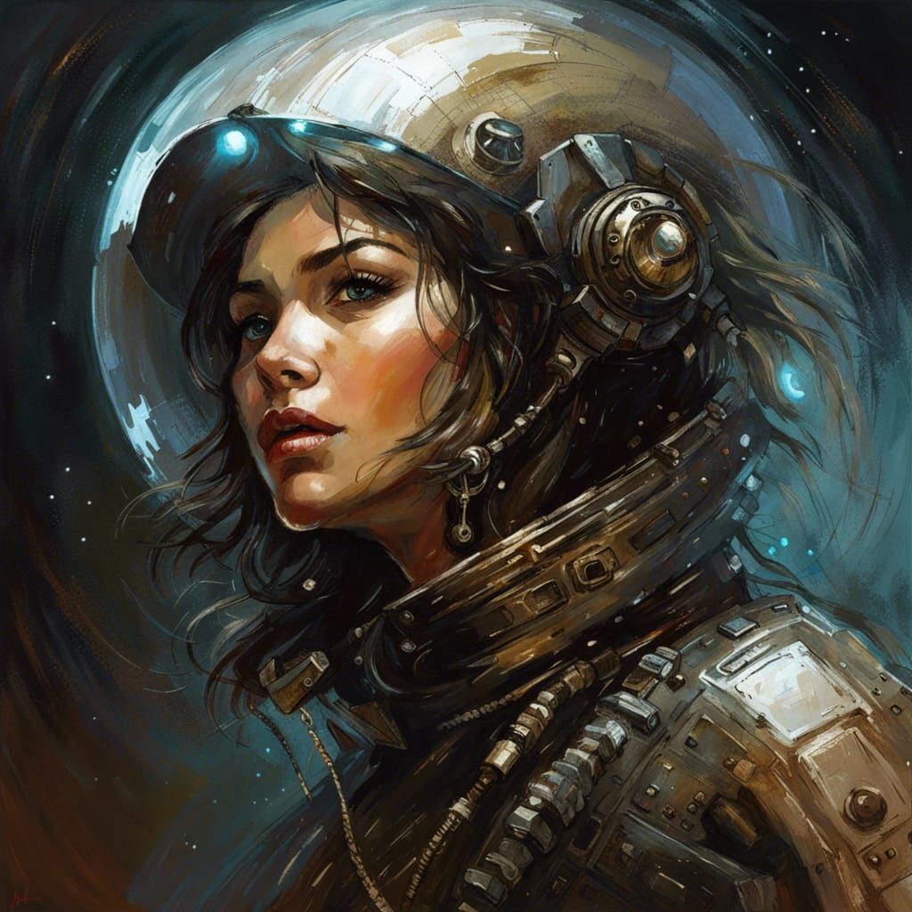 Space Pirates Chief - AI Generated Artwork - NightCafe Creator