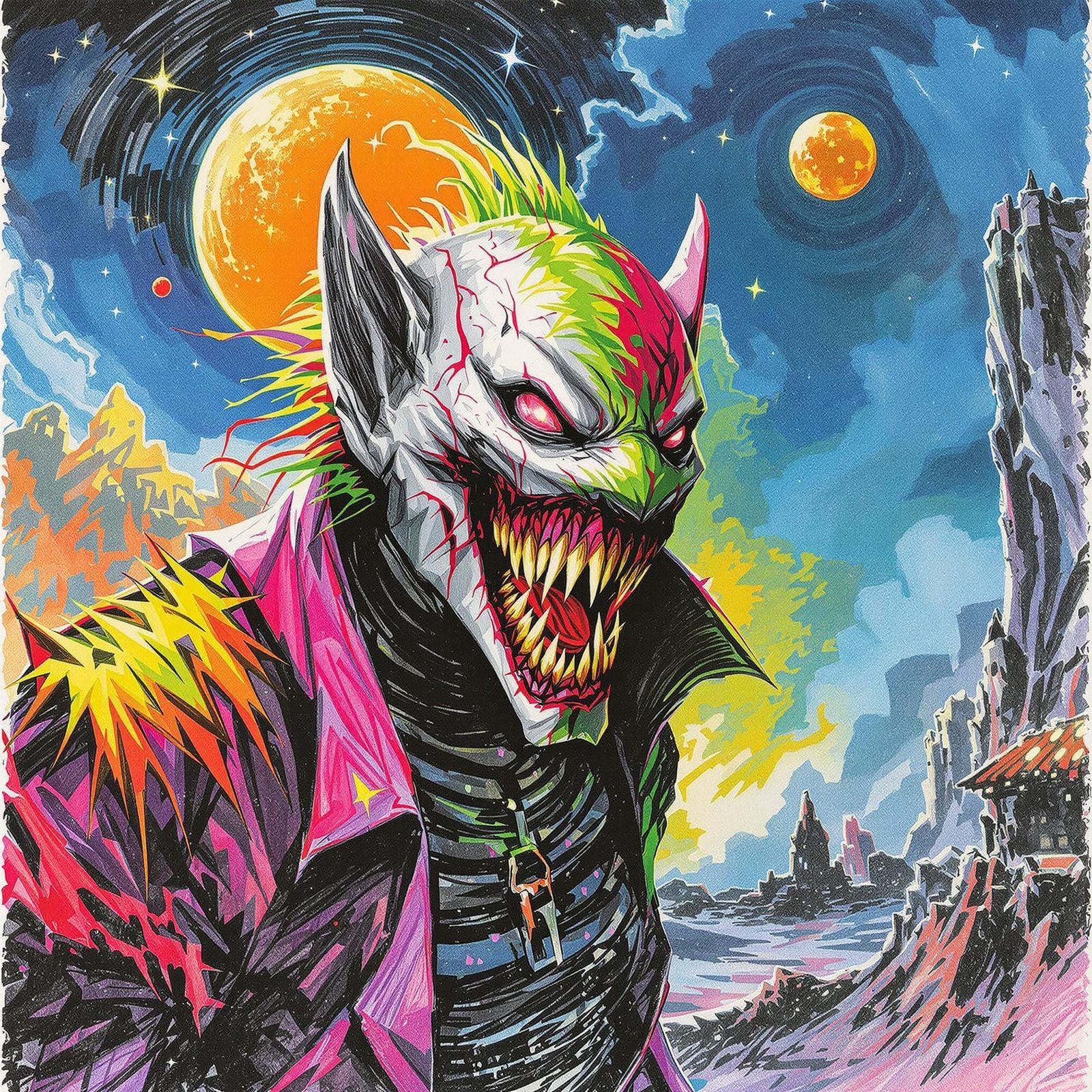 Jackal of All - Jackal of All in Heavy Metal Horror Art