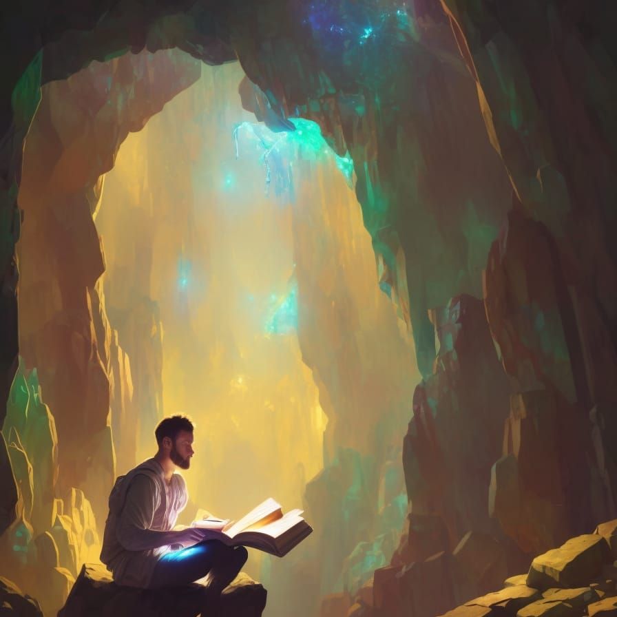 Perfect Reading Place - AI Generated Artwork - NightCafe Creator