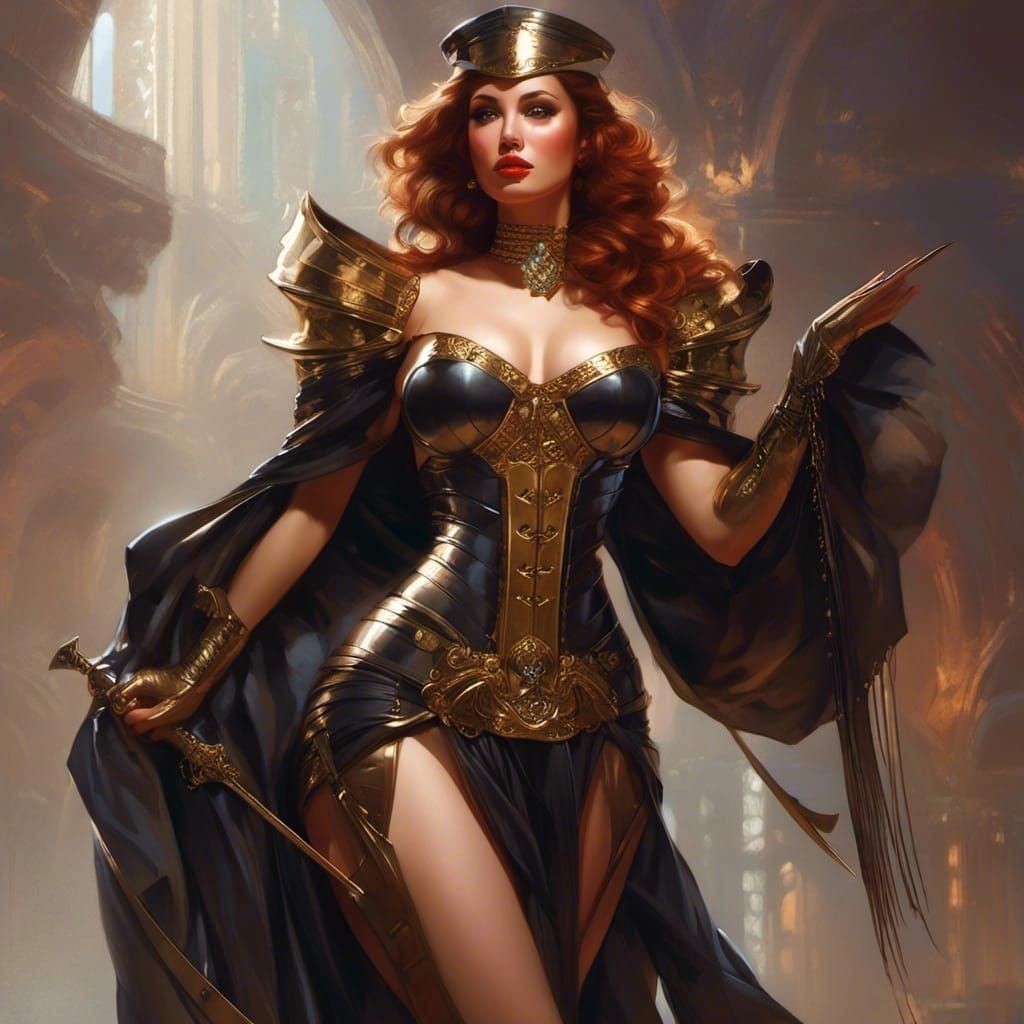 Burlesque - AI Generated Artwork - NightCafe Creator