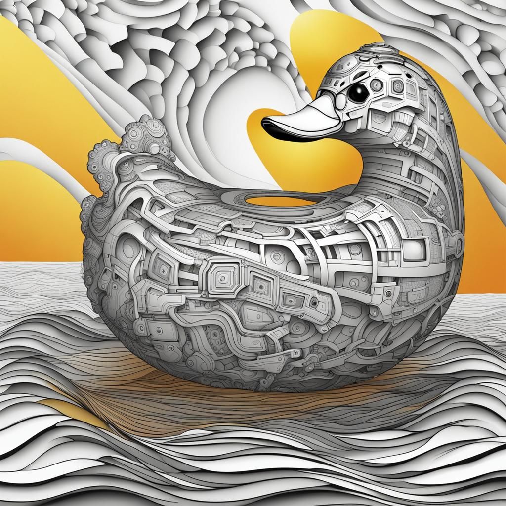 The Mechanics of Duck - AI Generated Artwork - NightCafe Creator