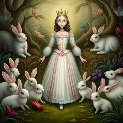Rabbit Queen : r/nightcafe