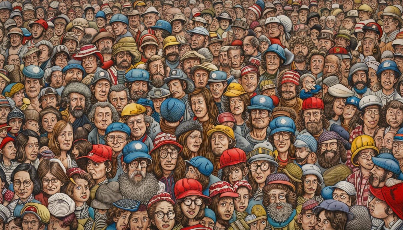 Where's Wally - AI Generated Artwork - NightCafe Creator