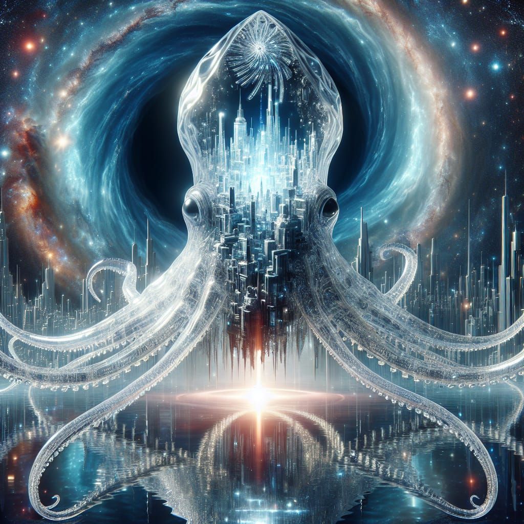 Squid World - AI Generated Artwork - NightCafe Creator