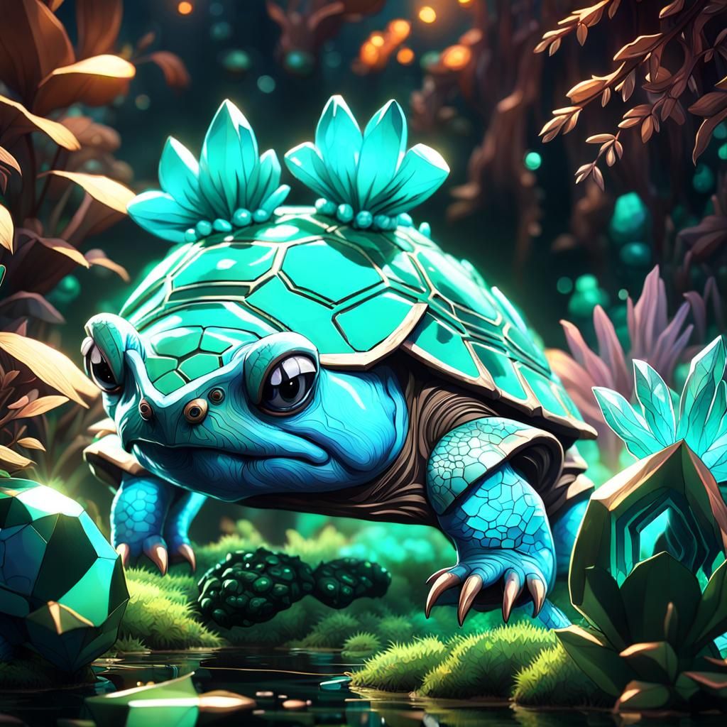 Looks like a pokemon creature - AI Generated Artwork - NightCafe Creator