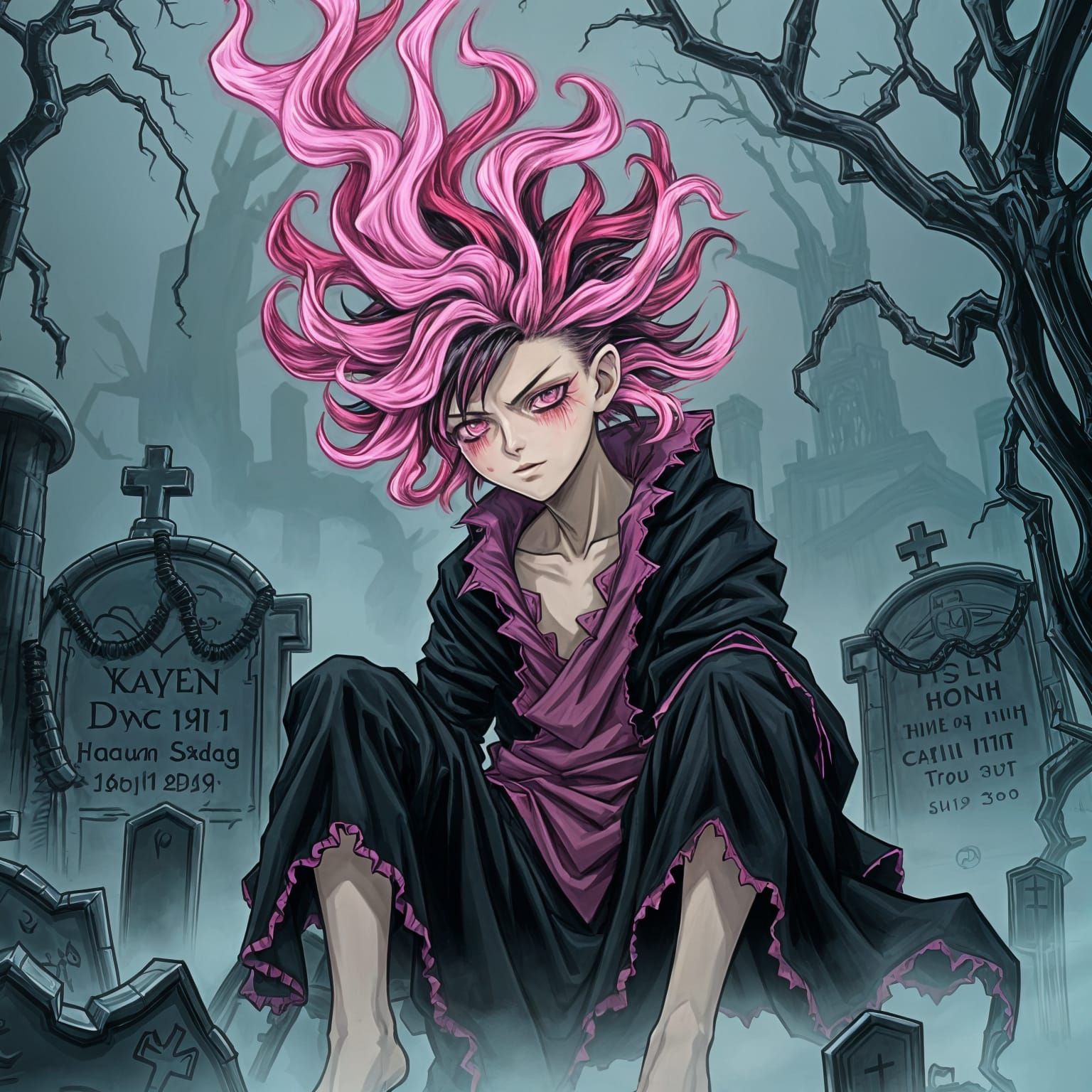 Duskin Pokémon Gym Leader of Ecruteak City Concept 3