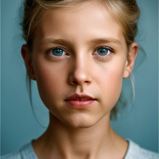 Blonde girl - AI Generated Artwork - NightCafe Creator