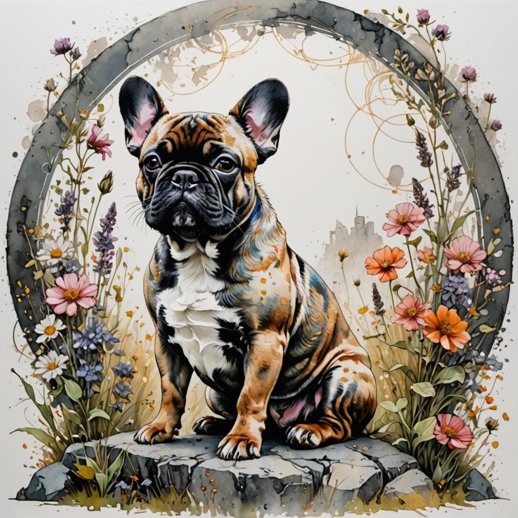 Frenchie - AI Generated Artwork - NightCafe Creator