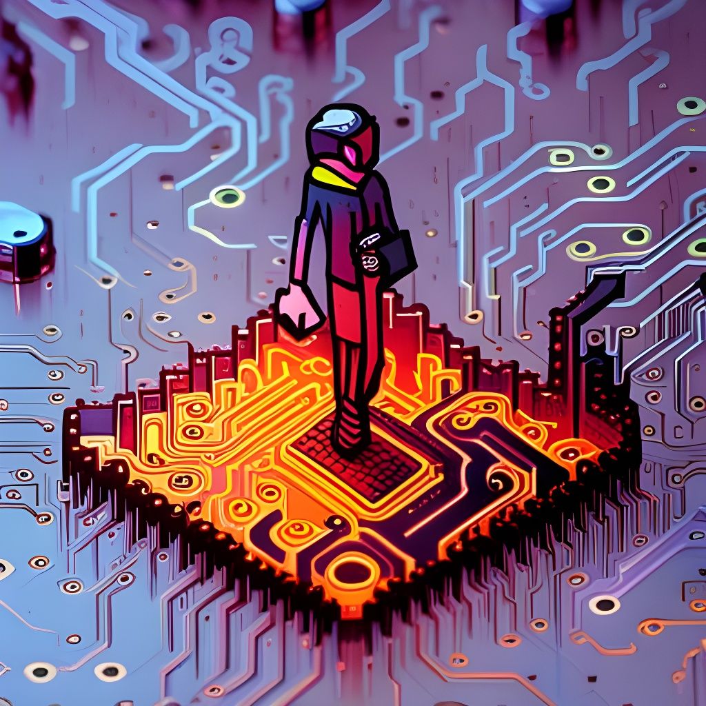 Computer made man - AI Generated Artwork - NightCafe Creator