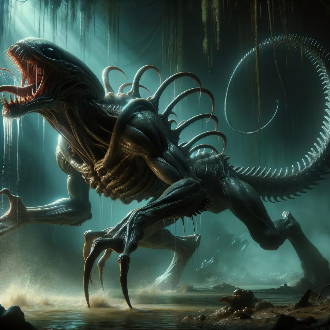 DND Series : Digester (Monster/Magical Beast) - AI Generated Artwork ...