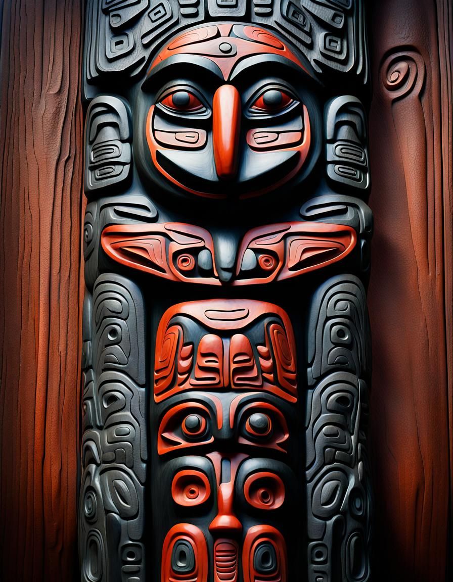 Haida Gwaii Inspired - AI Generated Artwork - NightCafe Creator