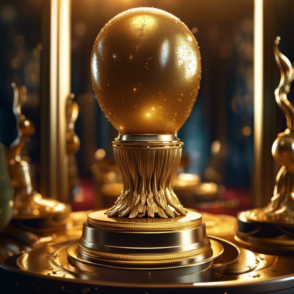 Solid gold trophy 🏆 - AI Generated Artwork - NightCafe Creator