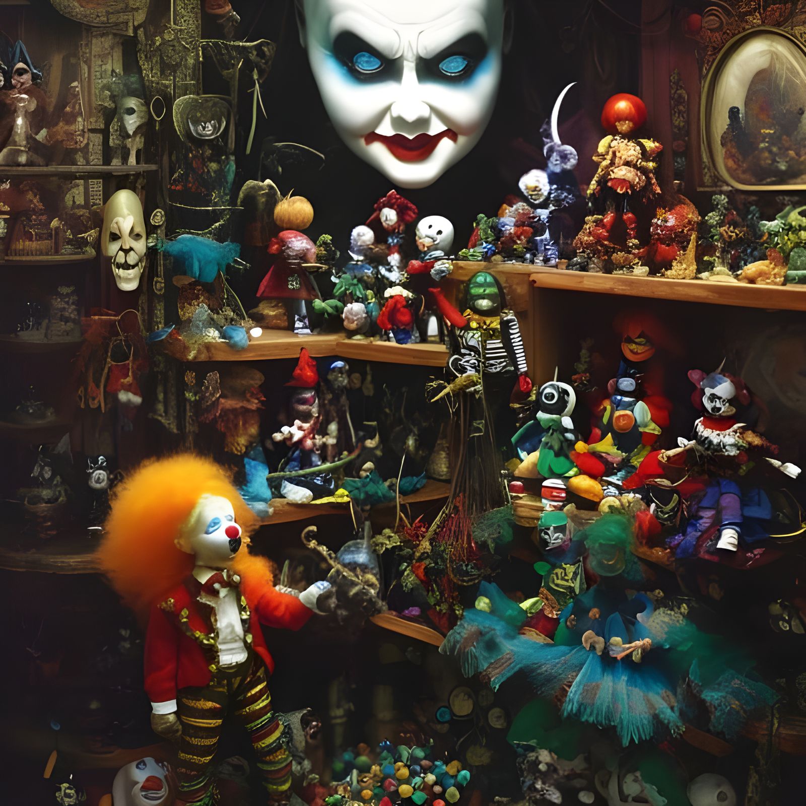 Abandoned Toy Store 4 - AI Generated Artwork - NightCafe Creator