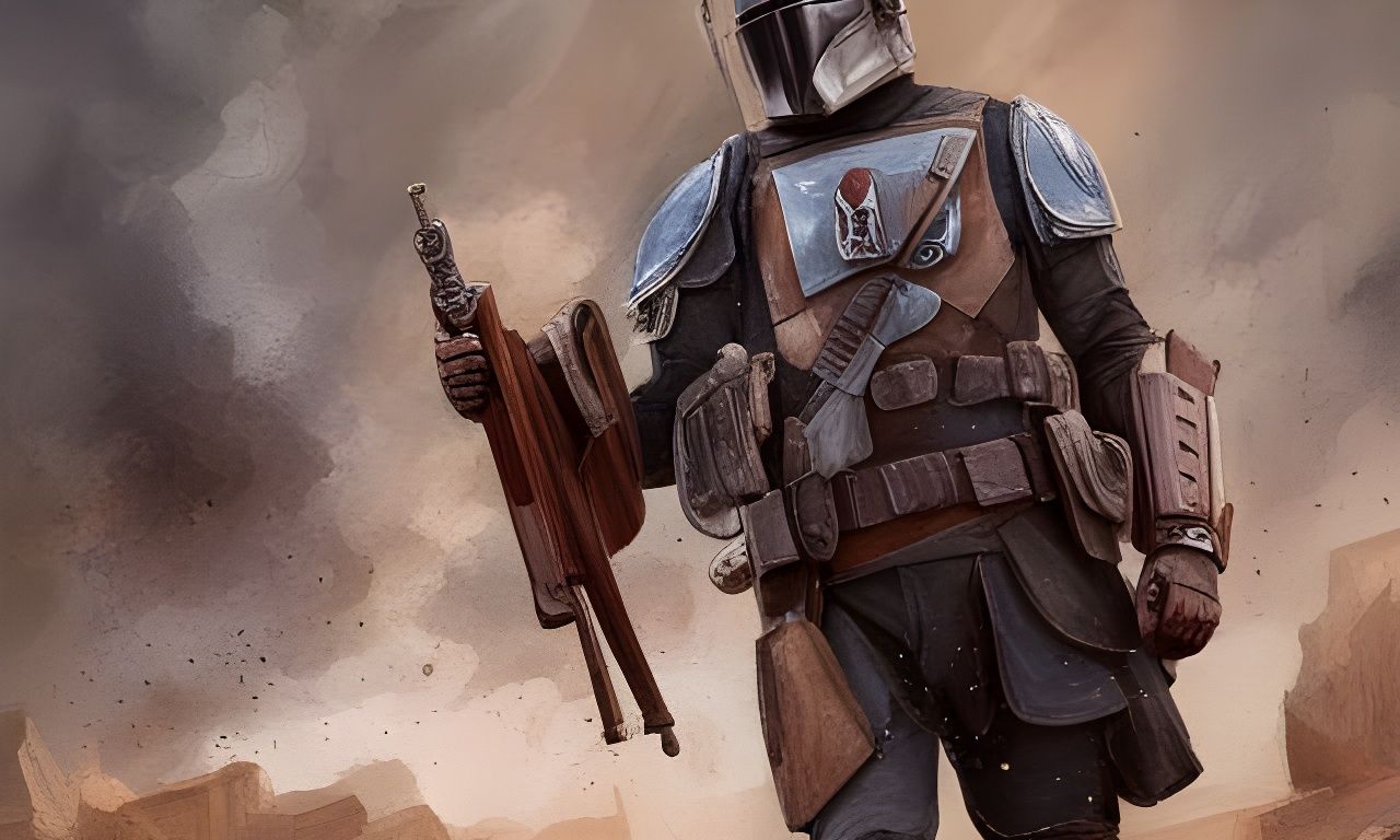 Mando. - AI Generated Artwork - NightCafe Creator