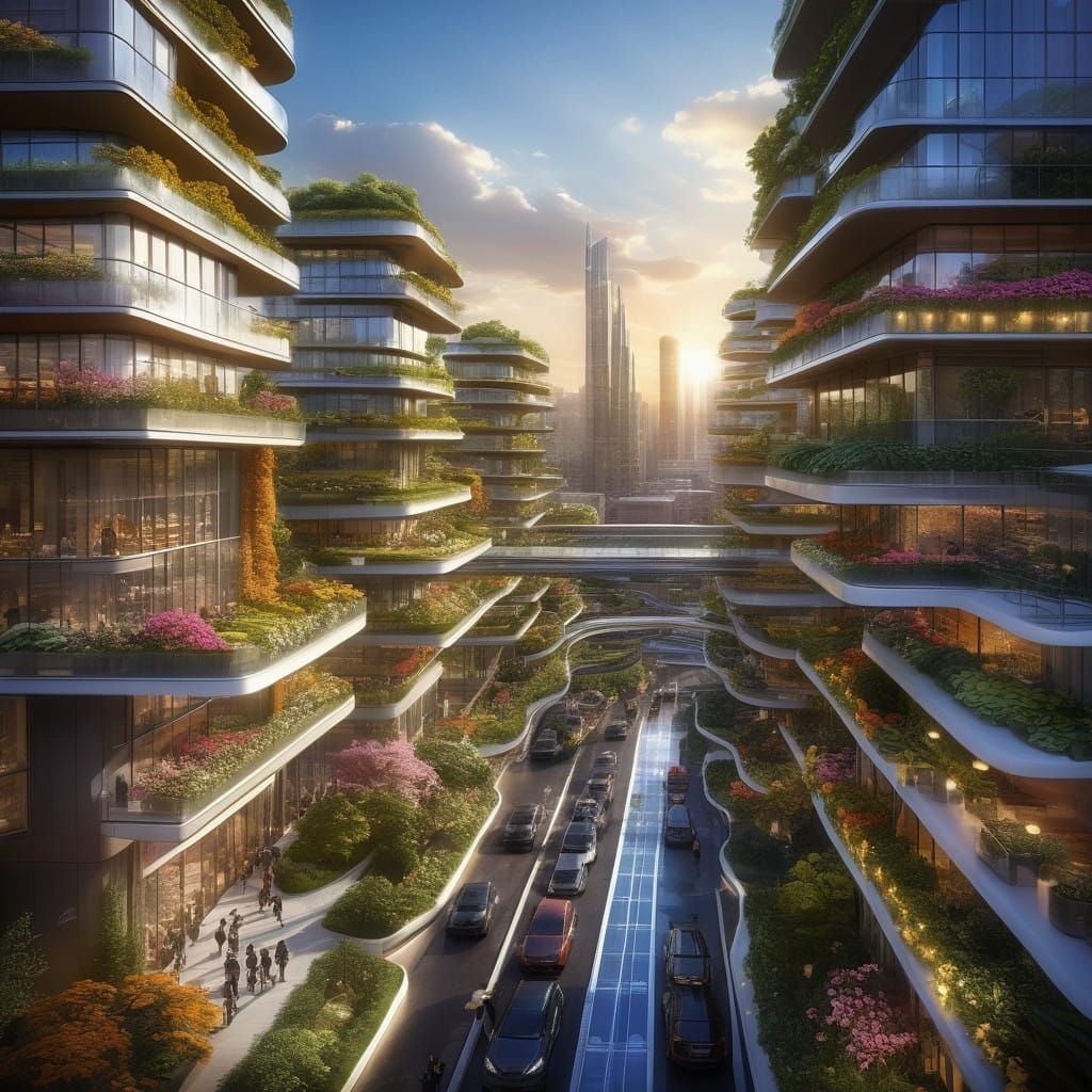 Solarpunk City - Solarpunk City