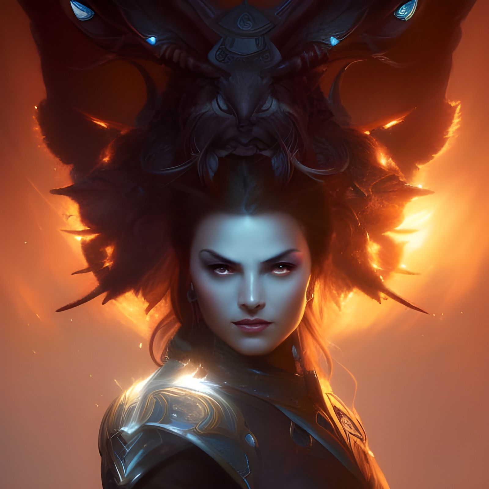 Dark Warlock - AI Generated Artwork - NightCafe Creator