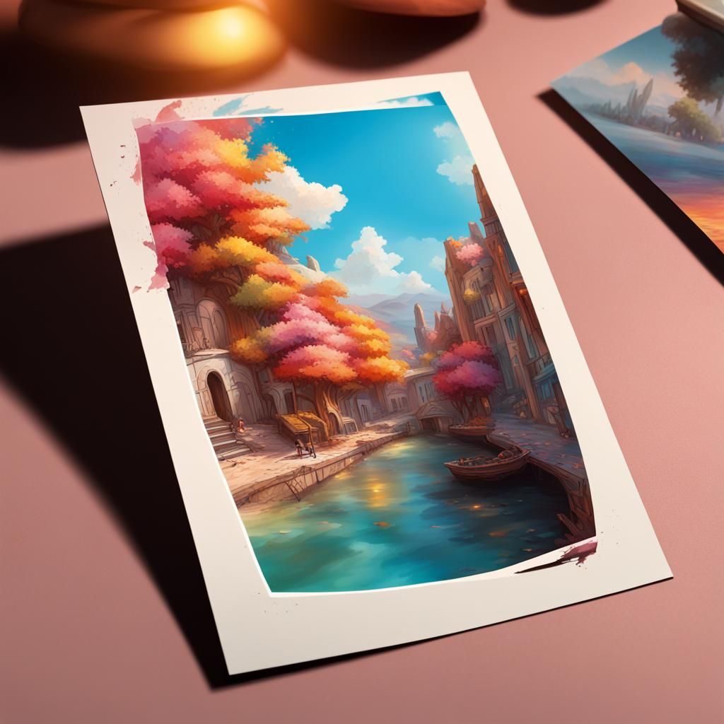 postcard - AI Generated Artwork - NightCafe Creator