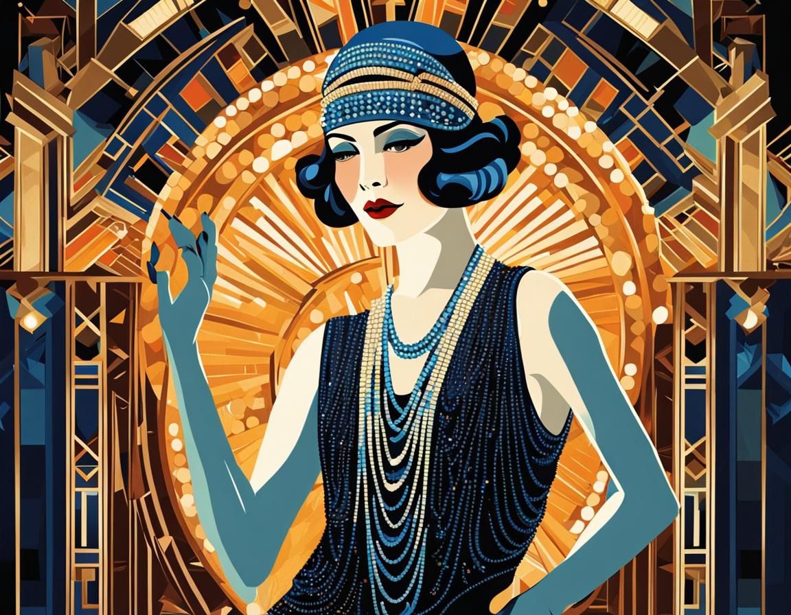 The Roaring '20s. - AI Generated Artwork - NightCafe Creator