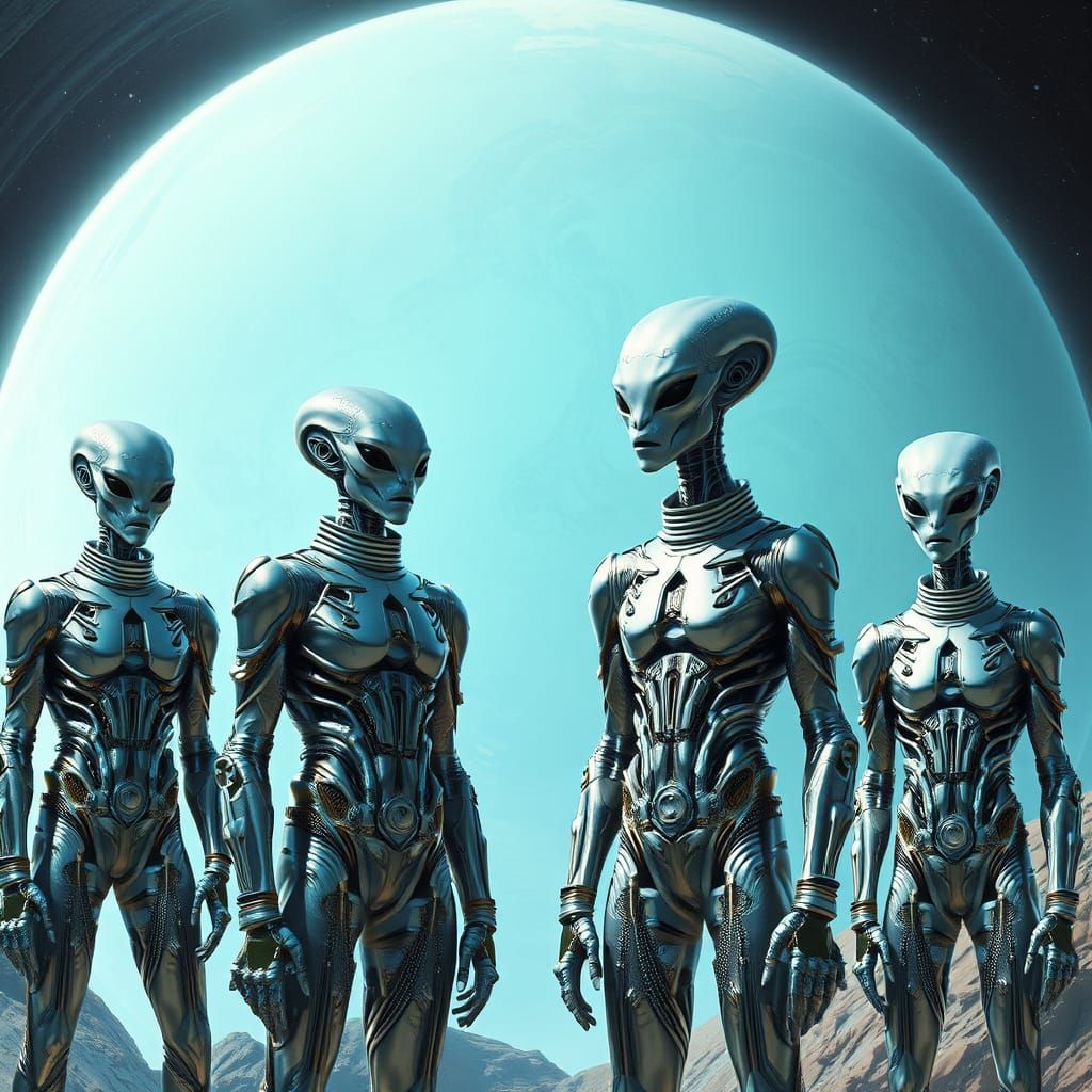 SCI-FI Uranus Aliens and Humans - Uranus Aliens and Humans i...