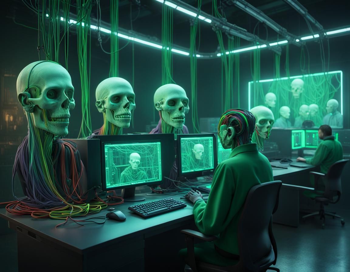 Mind melding - AI Generated Artwork - NightCafe Creator