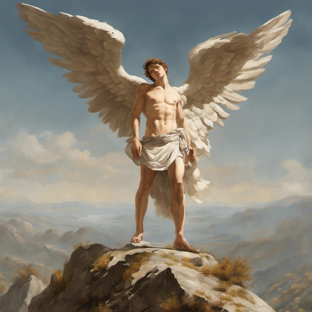 Milton's Satan reassumes his cherub disguise on Mount Niphates - AI ...