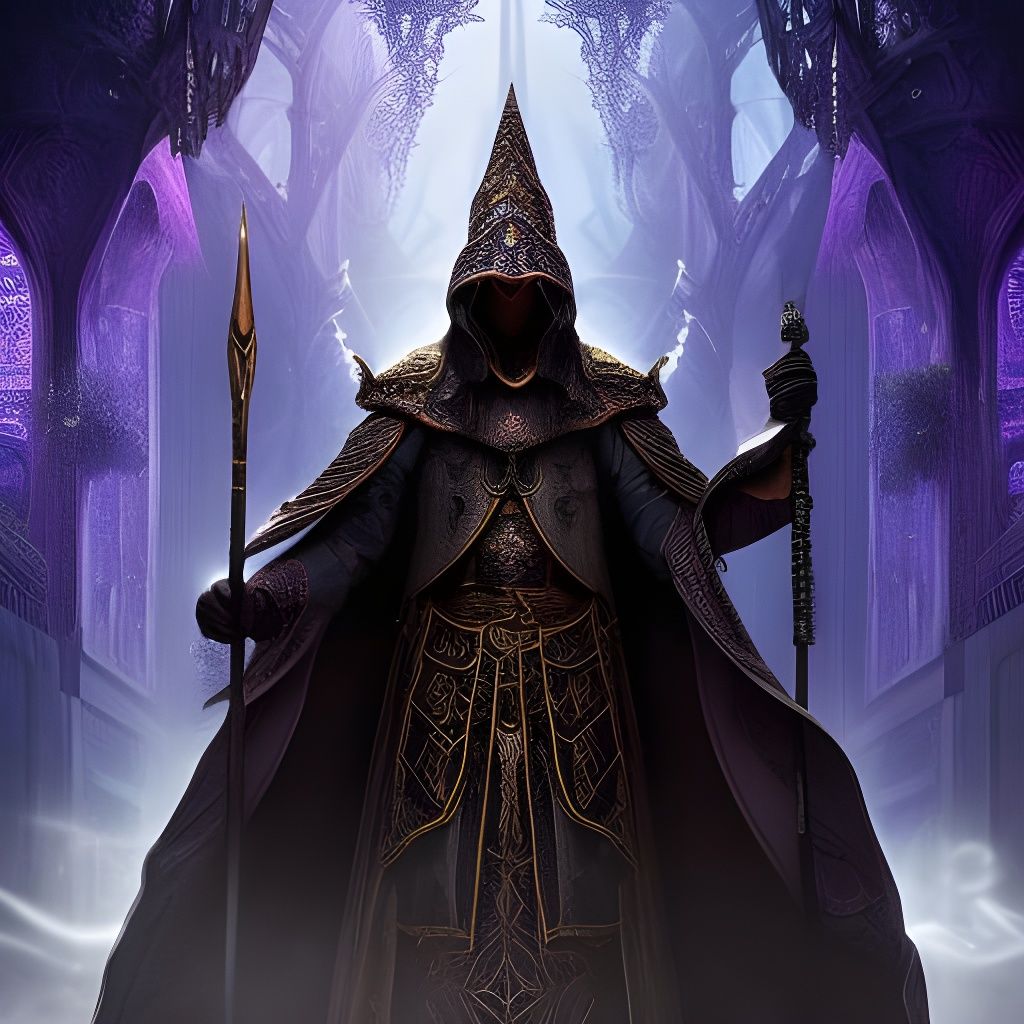 Dark Wizard 1.0 - AI Generated Artwork - NightCafe Creator