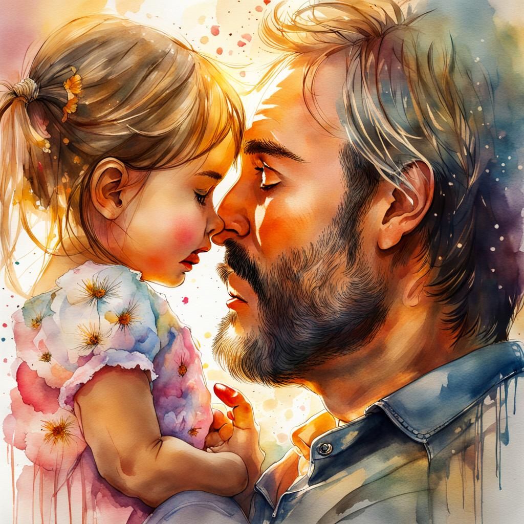 Daddy’s here - AI Generated Artwork - NightCafe Creator