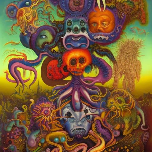a plethora of ineffable horrors Lovecraftian Lisa Frank ...