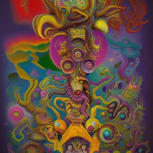 a plethora of ineffable horrors Lovecraftian Lisa Frank ...