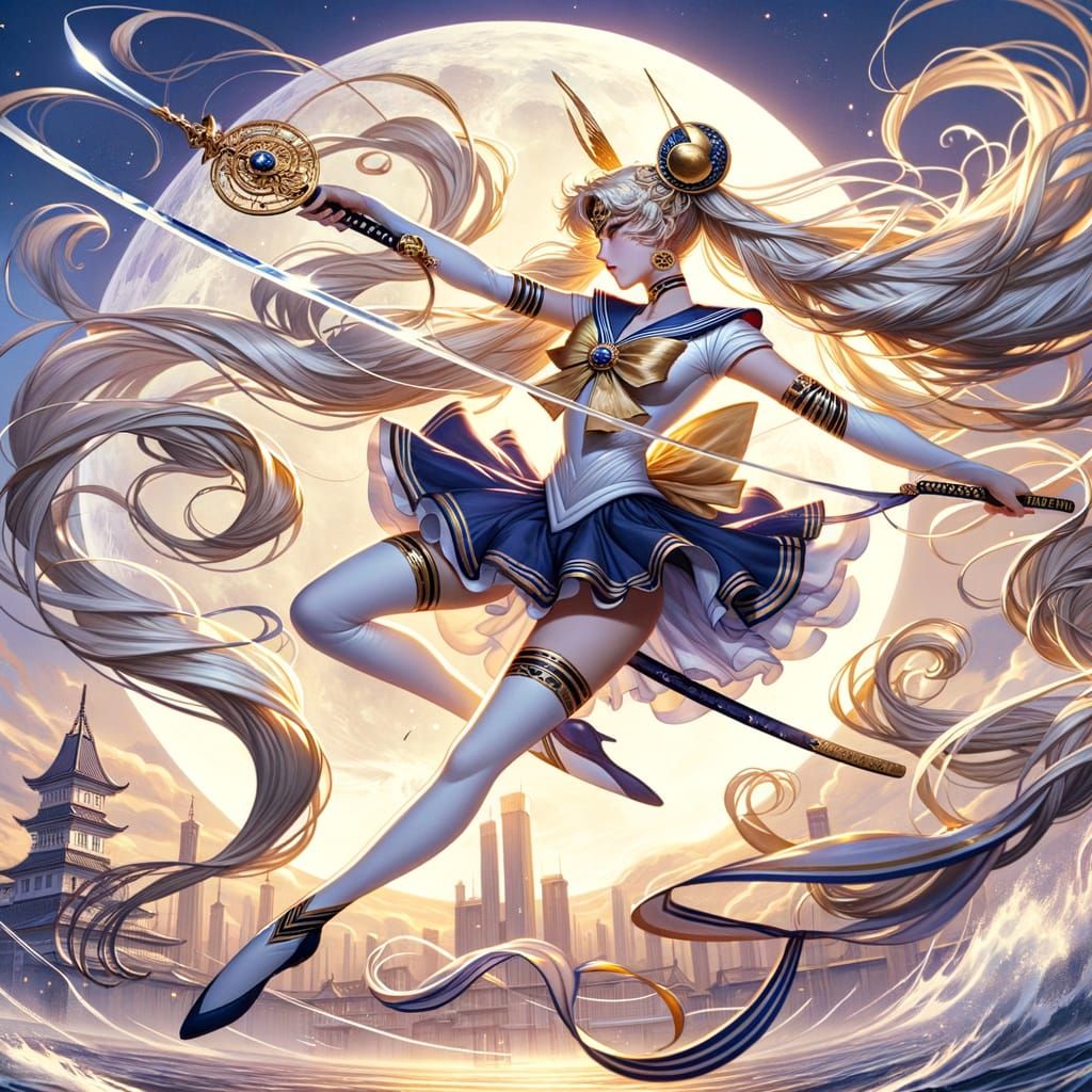 Sailor Moon 2025 - Ethereal Warrior Princess Unleashes Ancie...