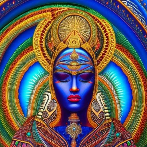 Goddess Activation 👑 - AI Generated Artwork - NightCafe Creator