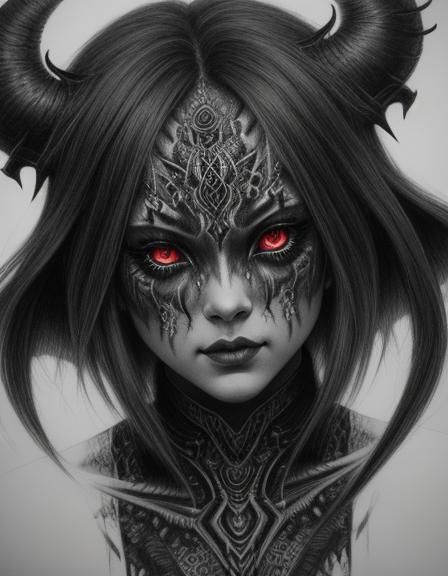 Demons Under Your Skin - AI Generated Artwork - NightCafe Creator