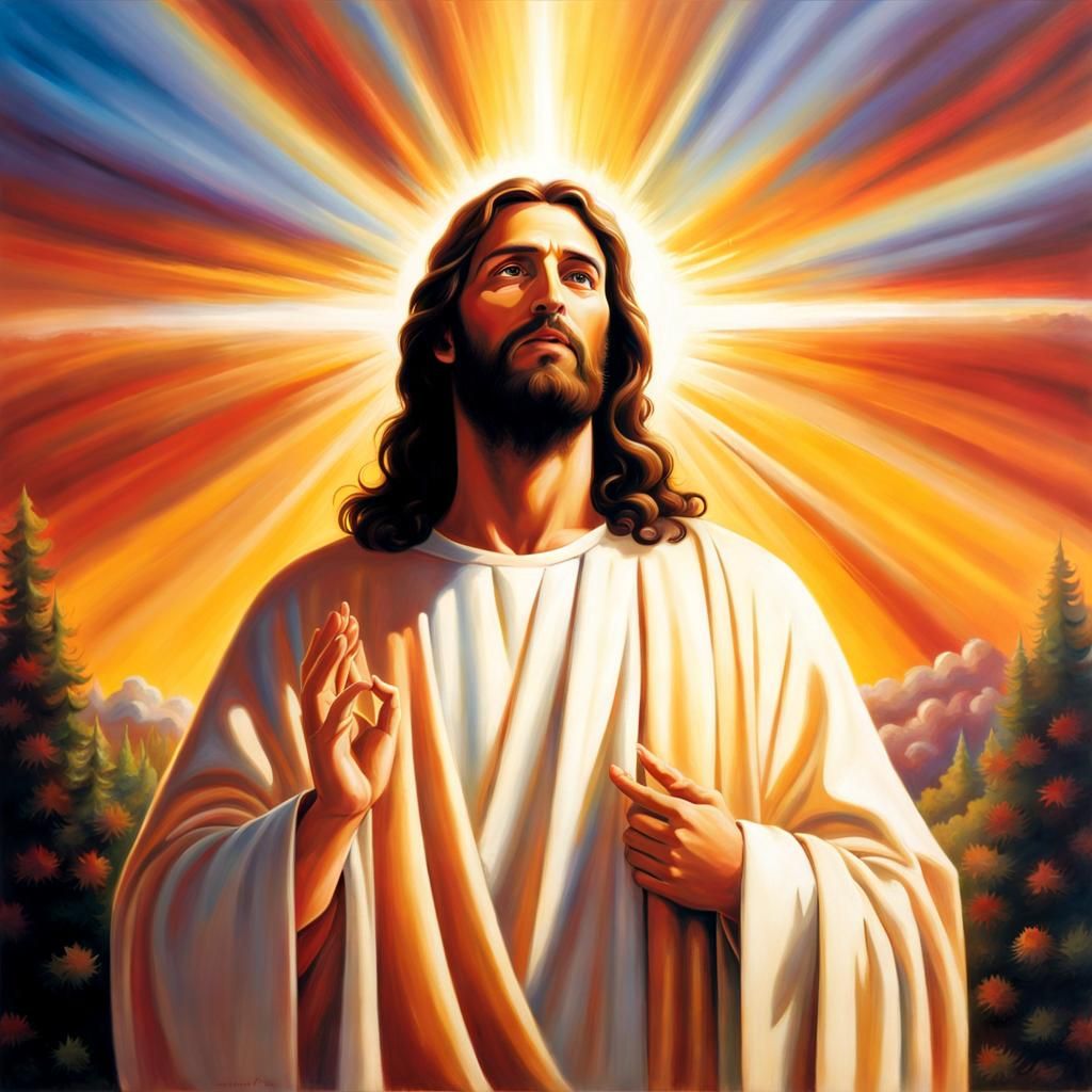 Jesus Christ - AI Generated Artwork - NightCafe Creator