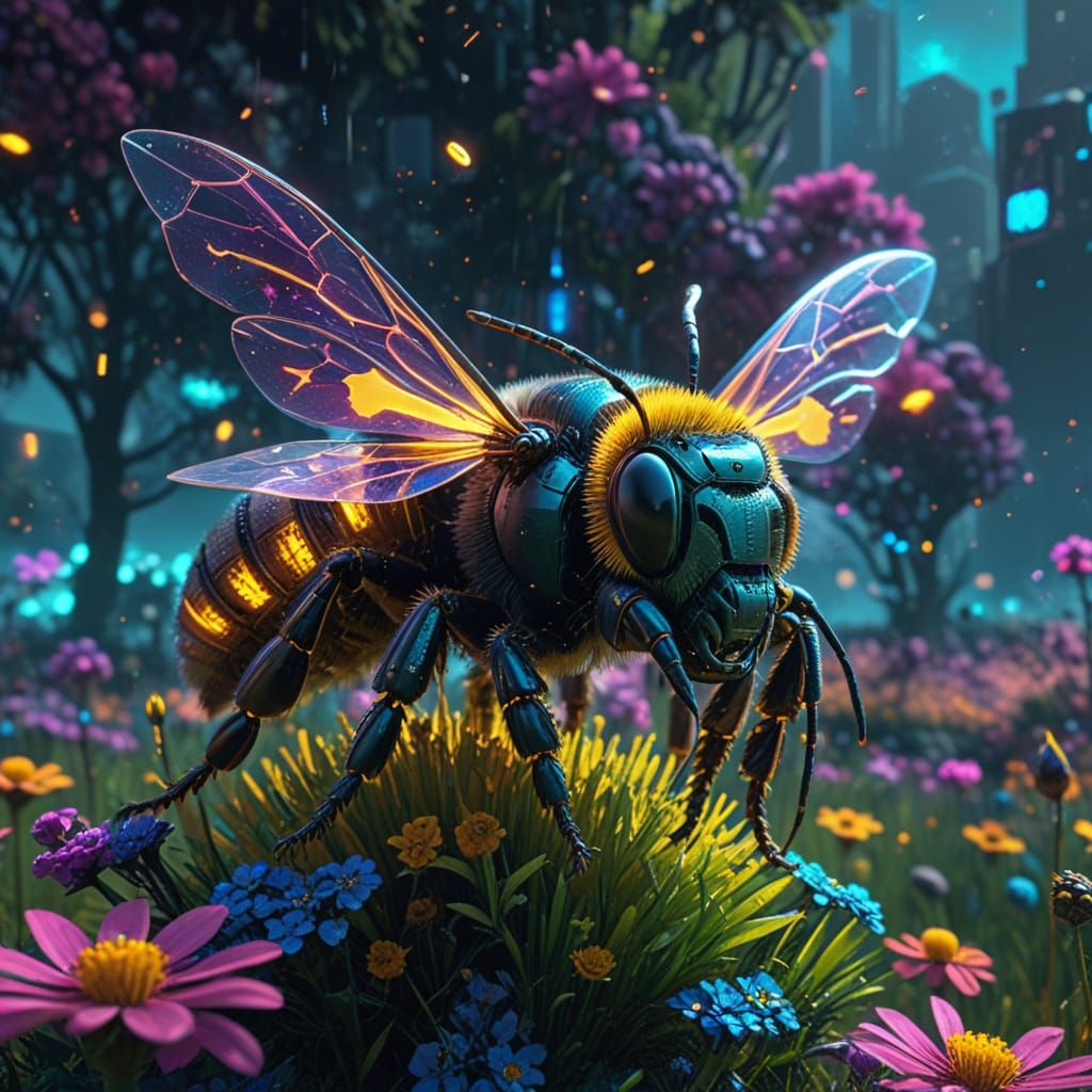 The cyber bee - The cyber bee
